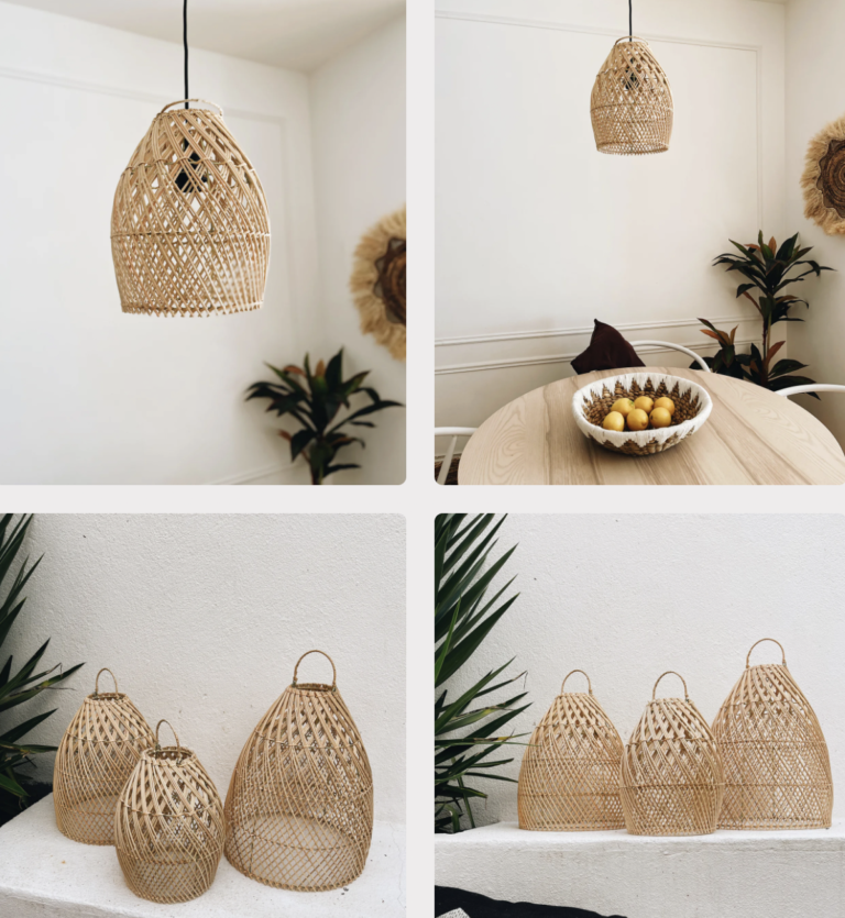 Chụp đèn mây phù hợp để tăng thêm vẻ đẹp cho ngôi nhà của bạn ...